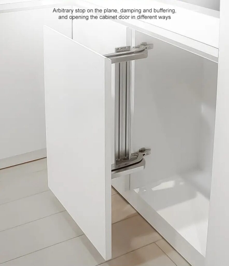 Lateral Opening System Hardware Mechanism For Tall Cabinet - Spacekoncept